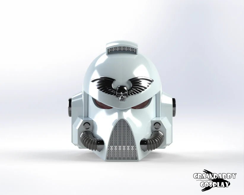 Crawdaddy Cosplay Galactic Warriors MK7 - Helmet Now Available – Mediocre Studios