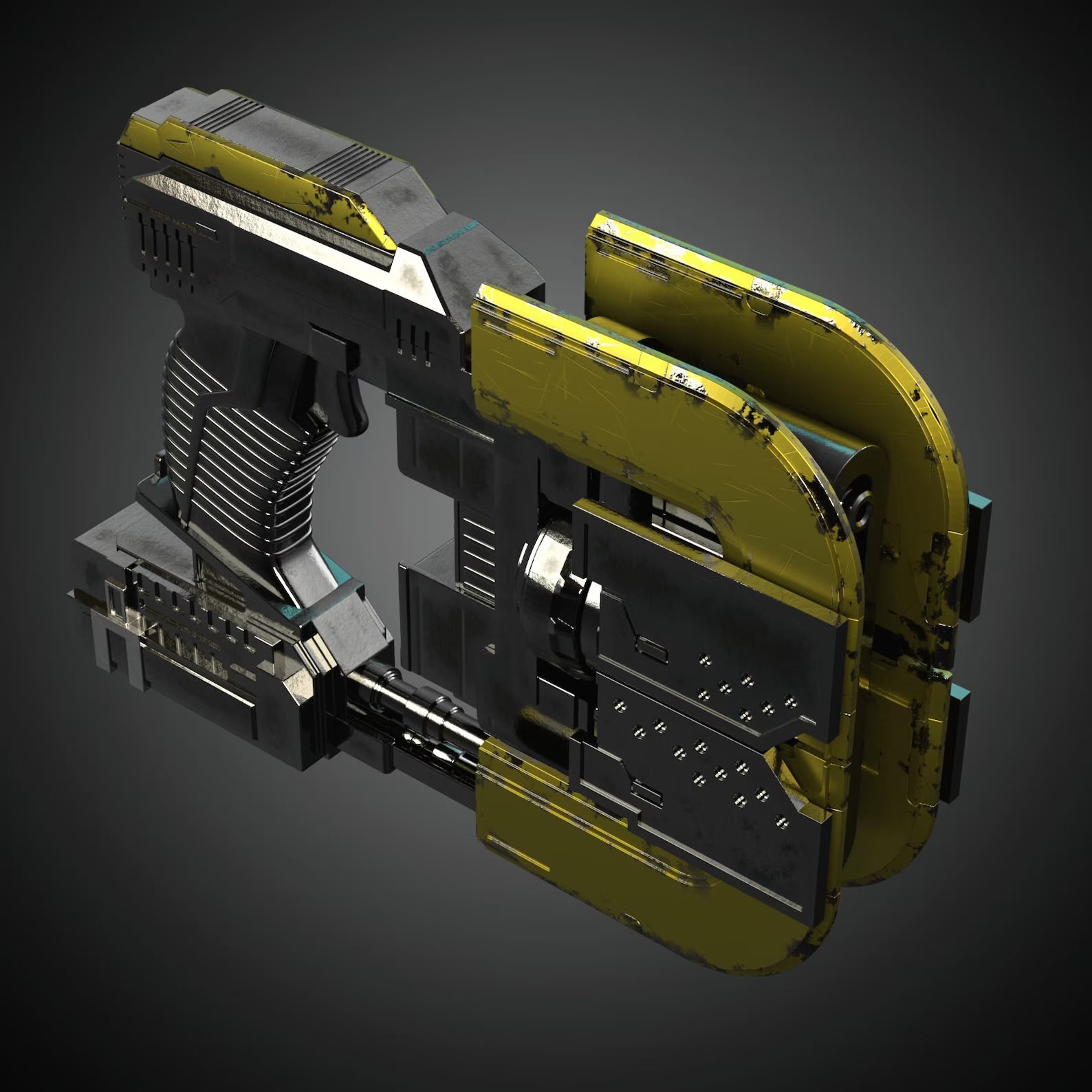 Custom Prop Weaponry Deadspace Welder / Limb Splitter – Mediocre Studios