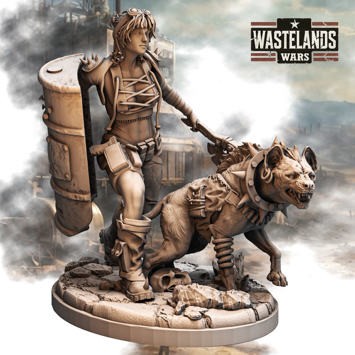 Wasteland Wars Miniatures Now Available - Kaela Dunestrike – Mediocre Studios