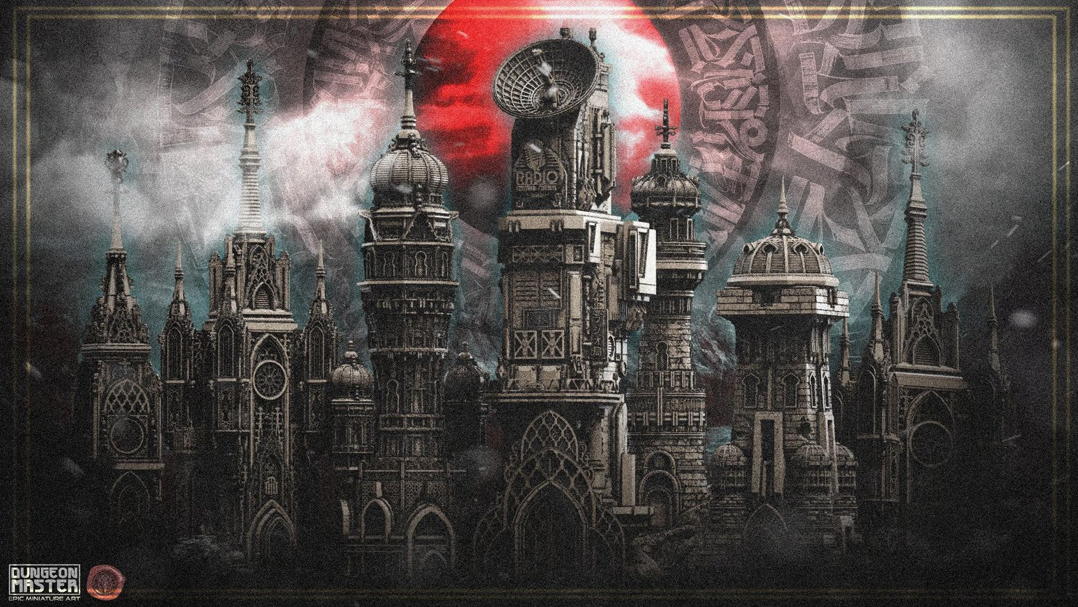 3D Printed Tabletop Terrain, Castles, & Ruins - Mediocre Studios