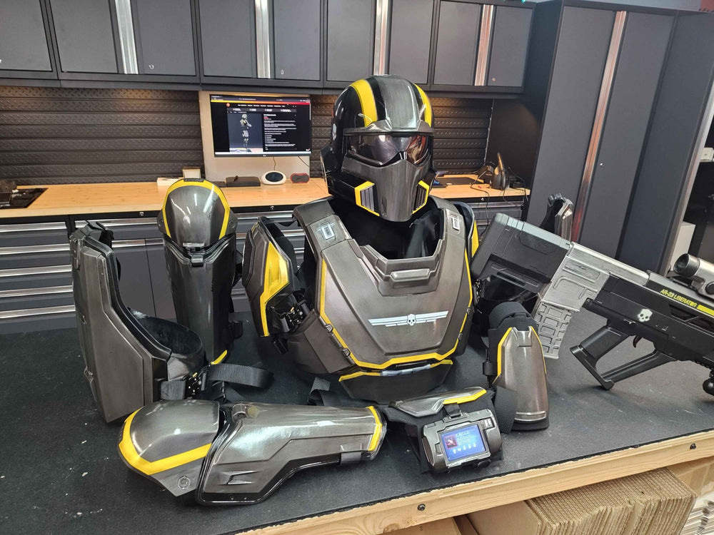 Helldivers Costume and Cosplay Armor - Mediocre Studios