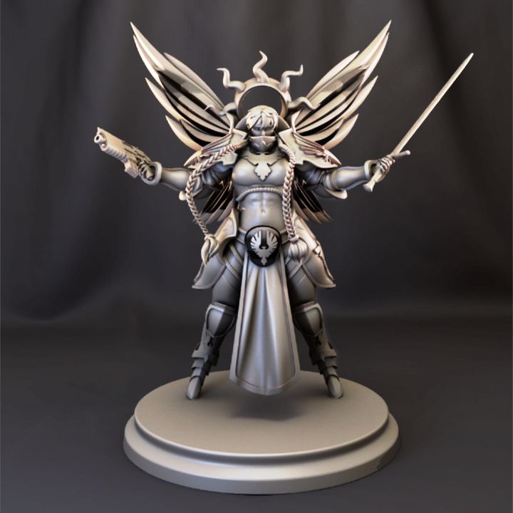 Wargaming Miniatures Sisters of War: Celesta Arudhaz - Swift Devotee ...