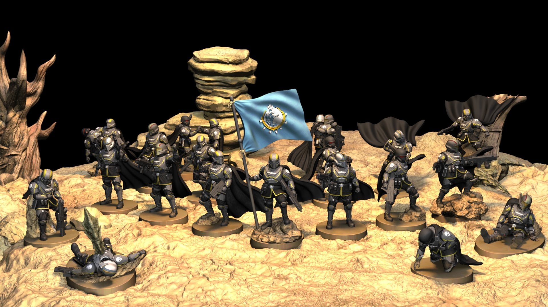 Helldivers - Tabletop Gaming Miniature – Mediocre Studios