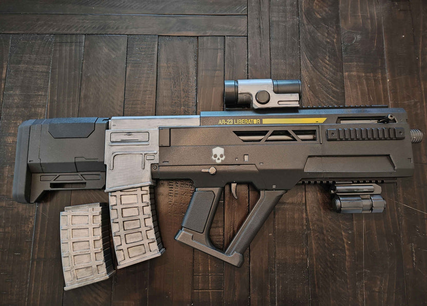 Helldivers Liberator Pro Rifle - 3D Printed Replica – Mediocre Studios